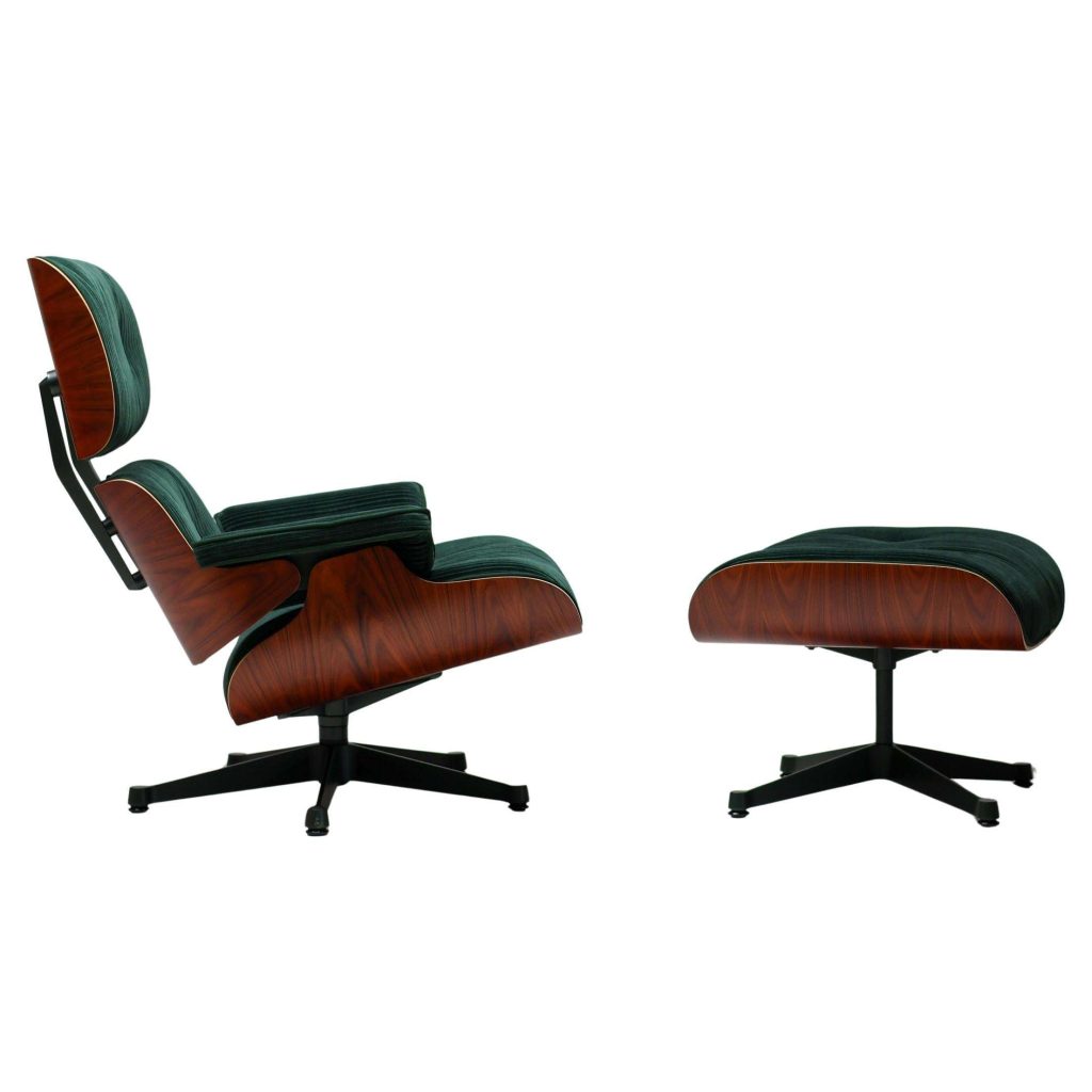 2023 Unique Edition Vitra Eames Lounge Chair and Ottoman XL | Green ...